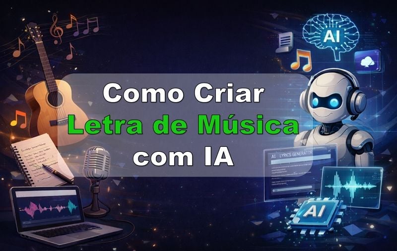 Como Criar Letra de Música com IA? Crie letras IA online!