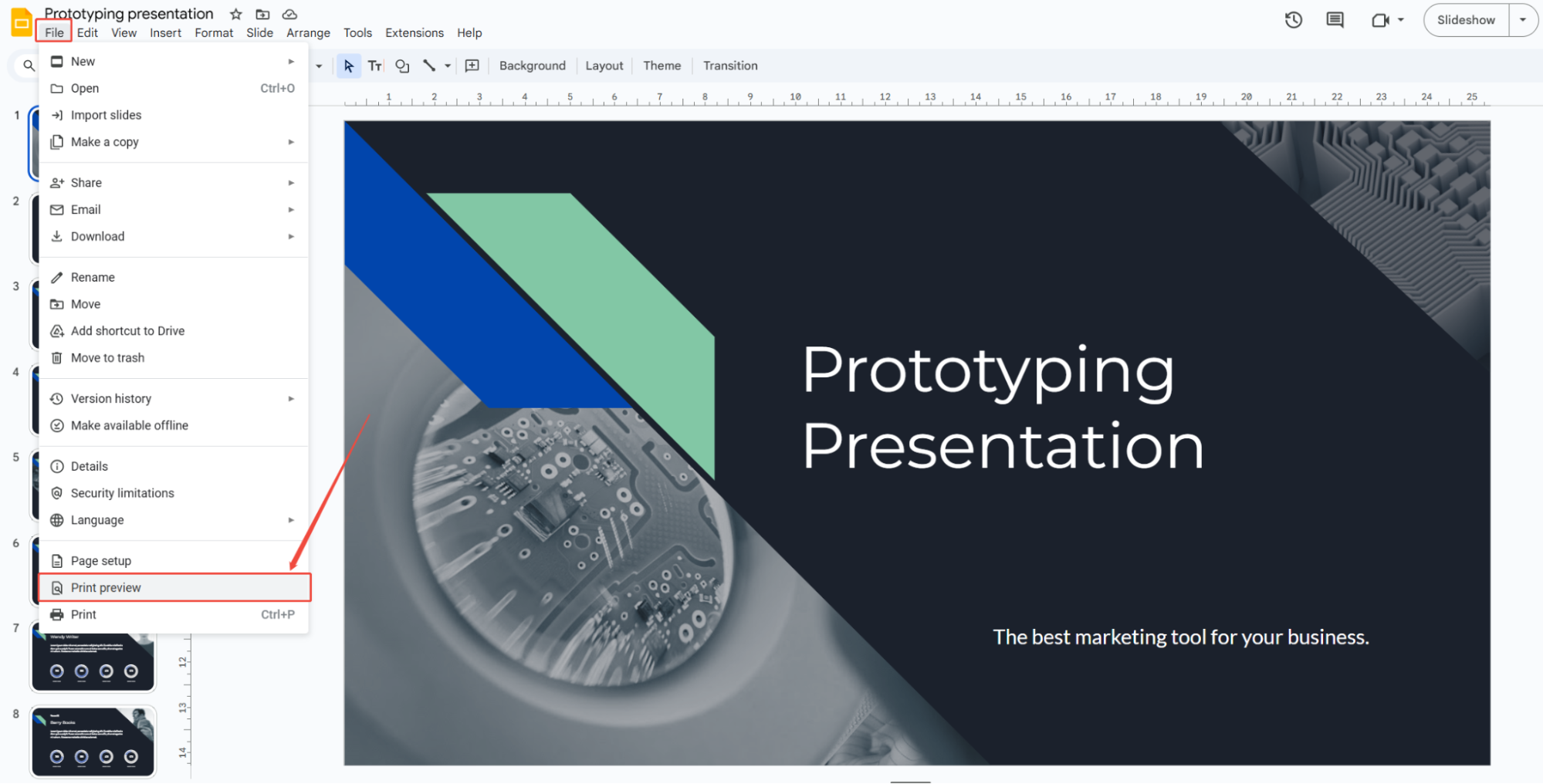 How to Print Google Slides with Notes? | HIX AI
