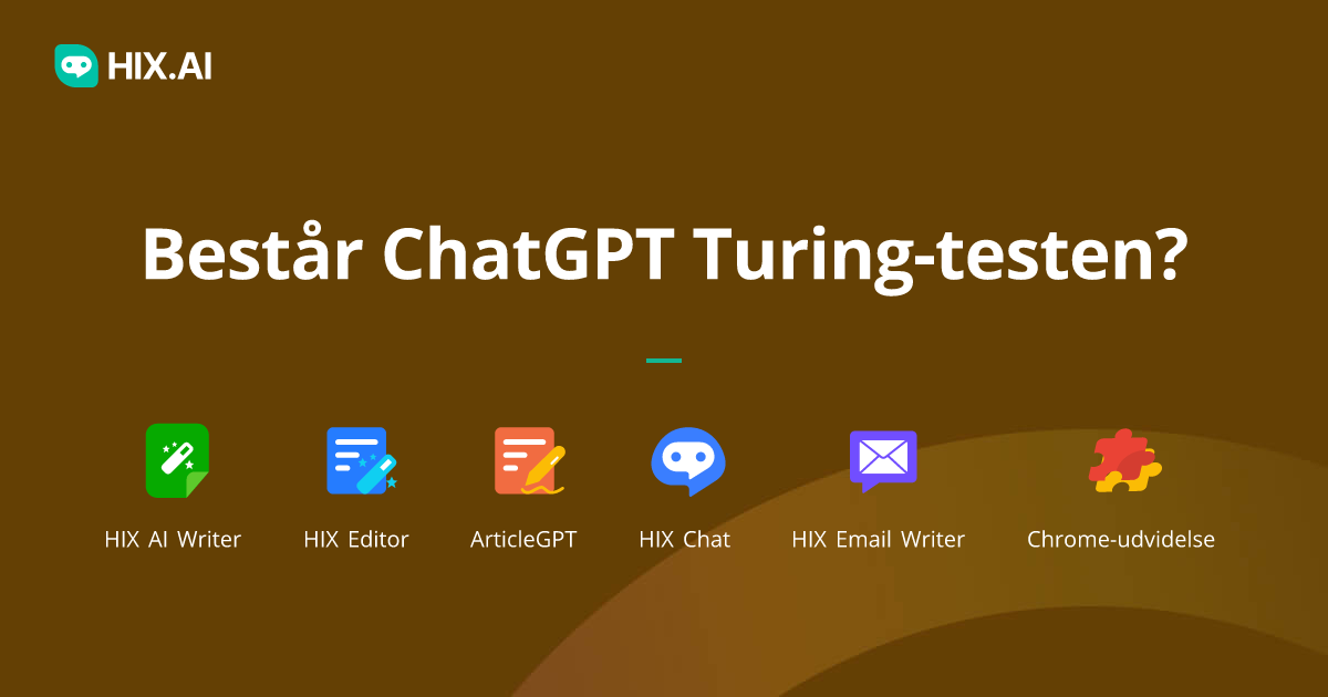 Består ChatGPT Turing-testen? ChatGPT & Turing Test