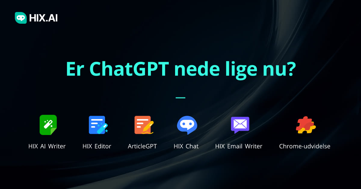 Er ChatGPT nede lige nu? | ChatGPT serverstatus forklaret