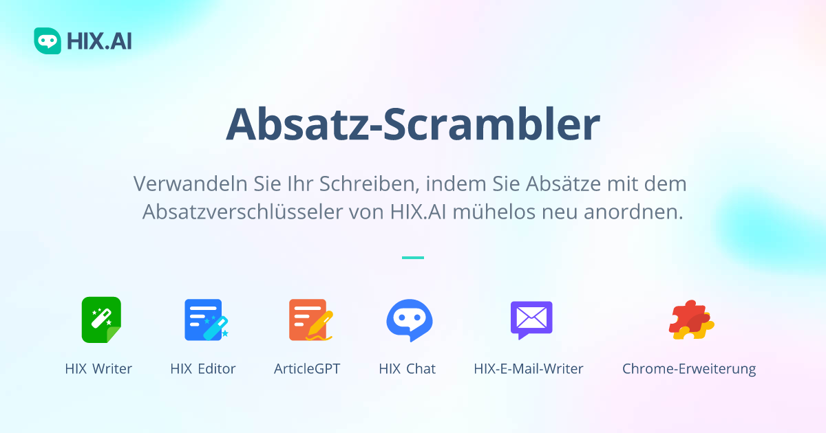 Kostenloser Paragraph Scrambler: Verschlüsseln Sie Absätze ganz einfach ...