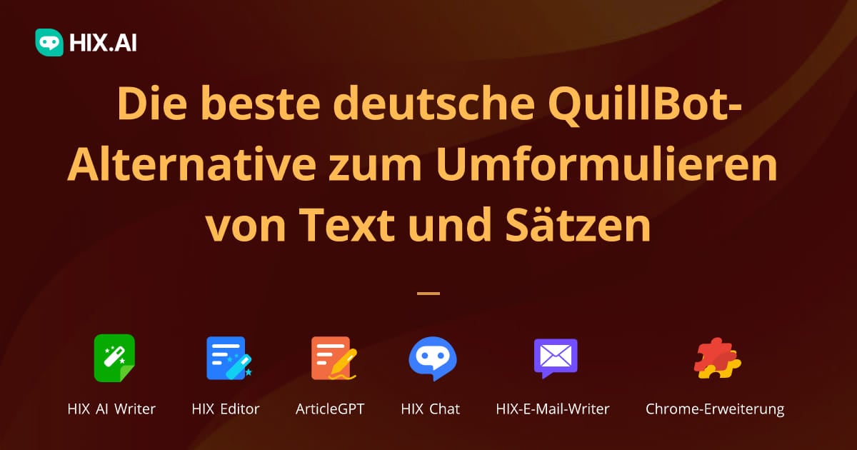 Die beste deutsche QuillBot-Alternative zum Umformulieren von Text und Sätzen