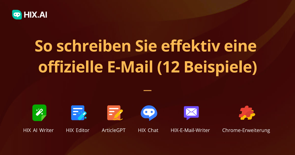 So schreiben Sie eine offizielle E-Mail [ 12 kostenlose Muster im ...