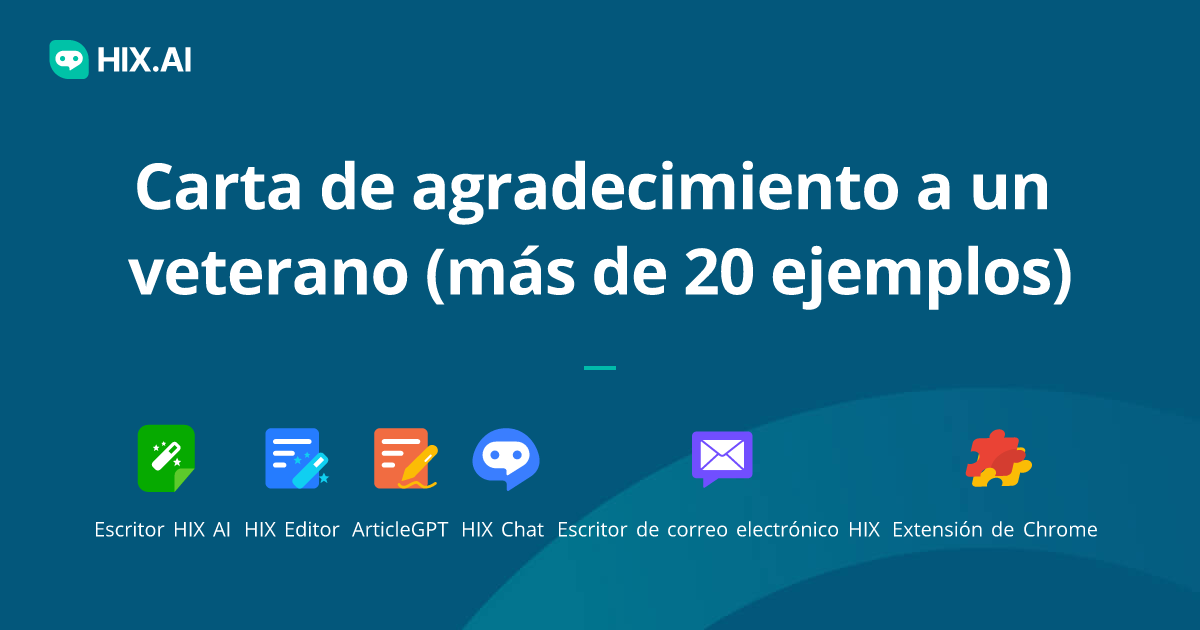 Ejemplo De Carta De Agradecimiento A Un Veterano