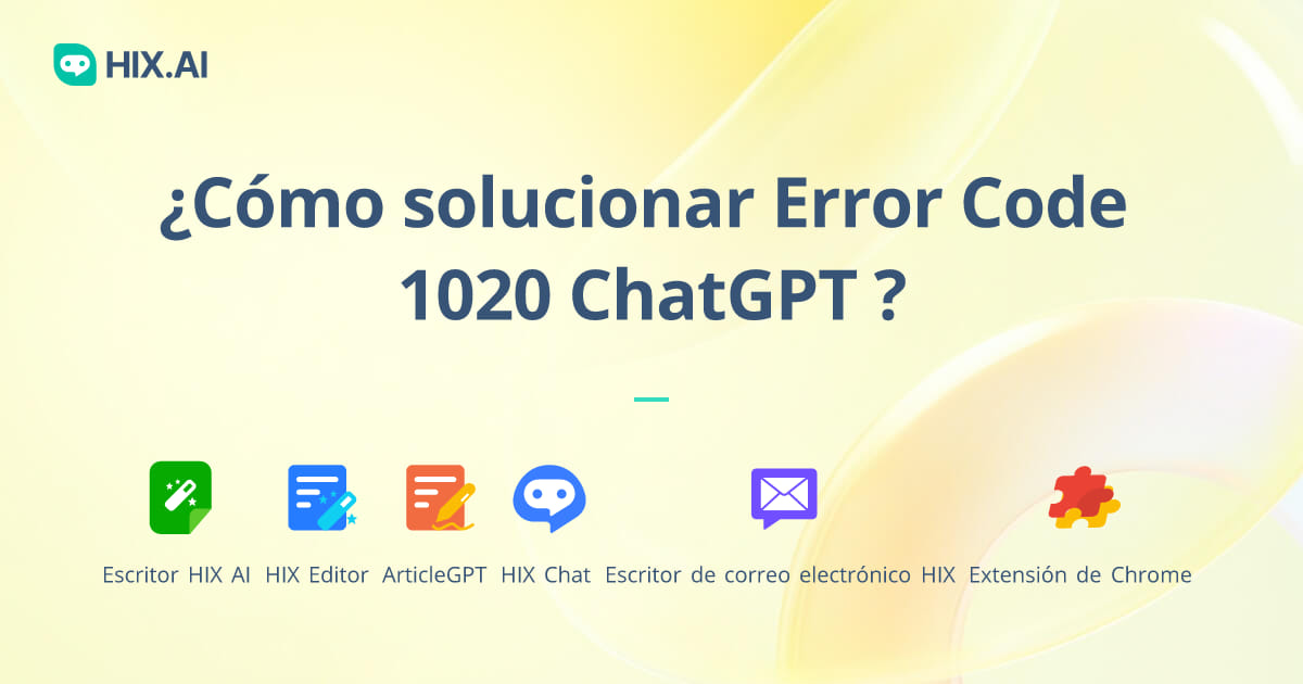 ¿Cómo solucionar Error Code 1020 ? | Correcciones de errores de acceso denegado ChatGPT