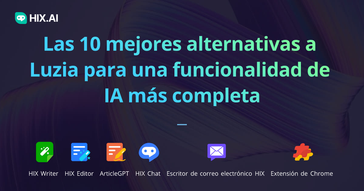 Las 10 mejores alternativas a Luzia para una funcionalidad de inteligencia artificial más ...