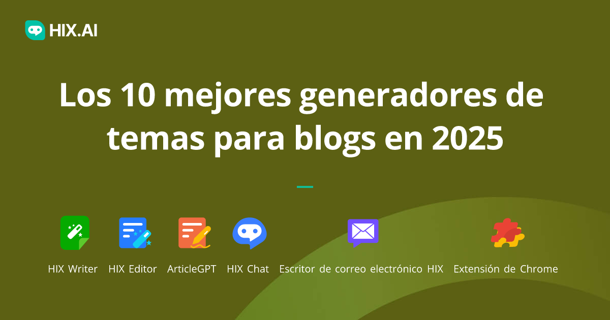 Los 10 mejores generadores de temas para blogs en 2025 para generar ...