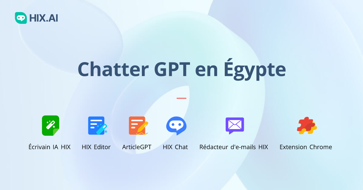 Chat GPT en Égypte : comment utiliser ou ouvrir ChatGPT depuis l'Égypte