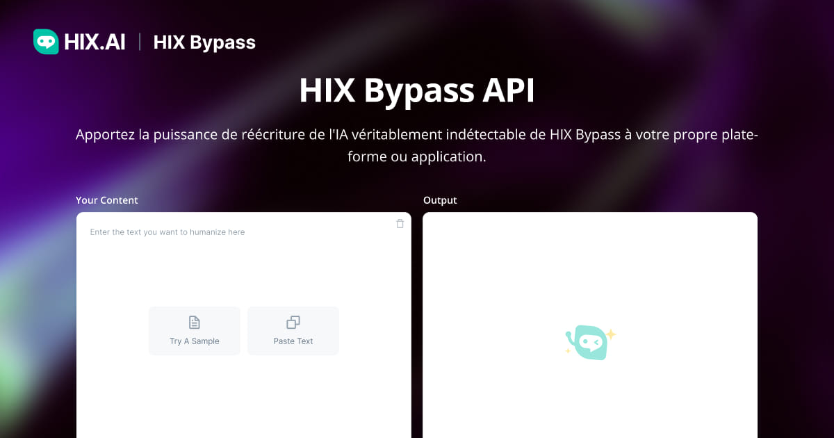 Undetectable AI API - contourner la détection AI - AI Bypasser ...