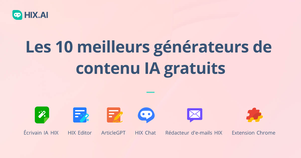 10 meilleurs générateurs de contenu IA gratuits pour la création de ...