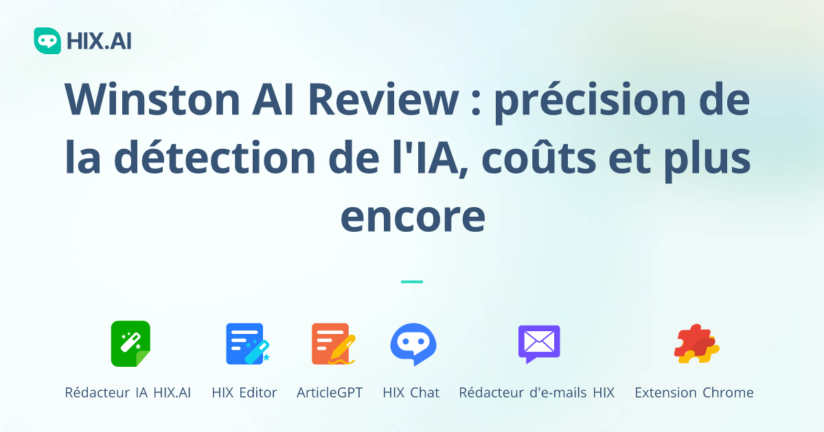 Examen Winston AI : précision, coûts et plus | HIX Bypass