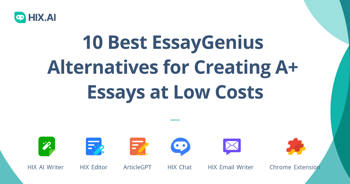10 Best EssayGenius Alternatives for Creating A+ Essays at Low Costs ...