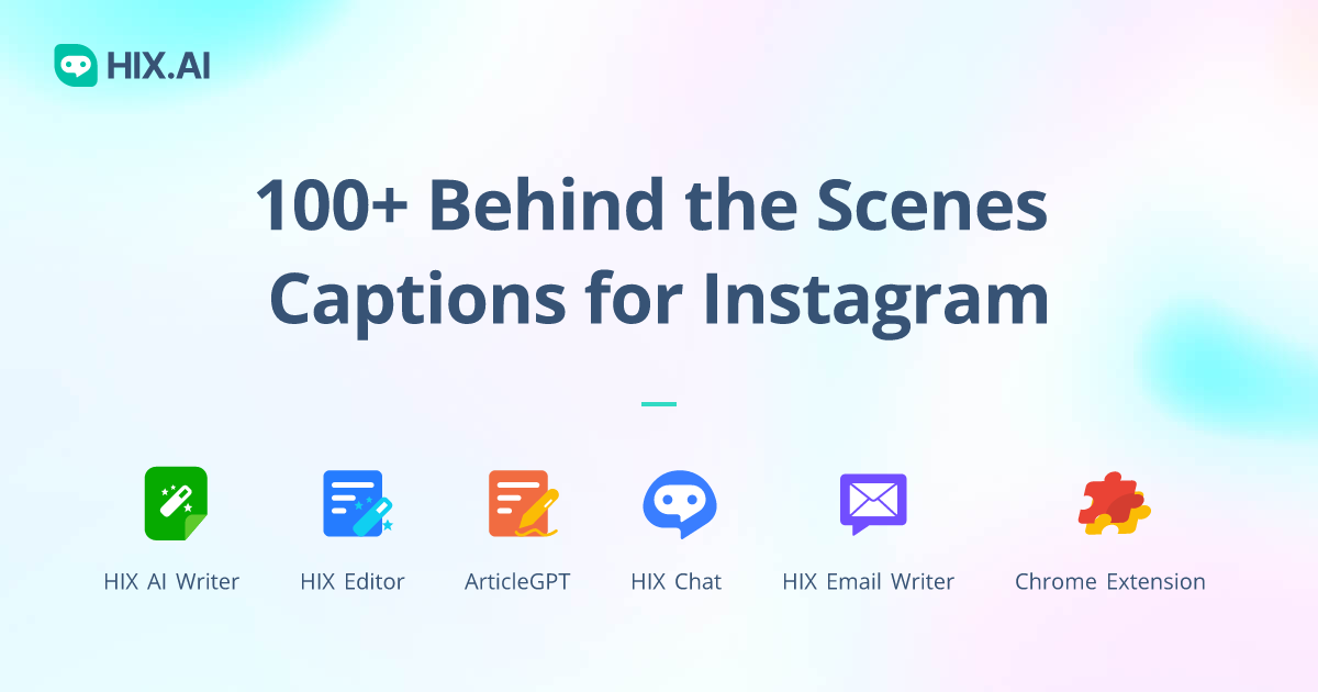 100+ Behind the Scenes Captions for Instagram + Free AI Caption ...