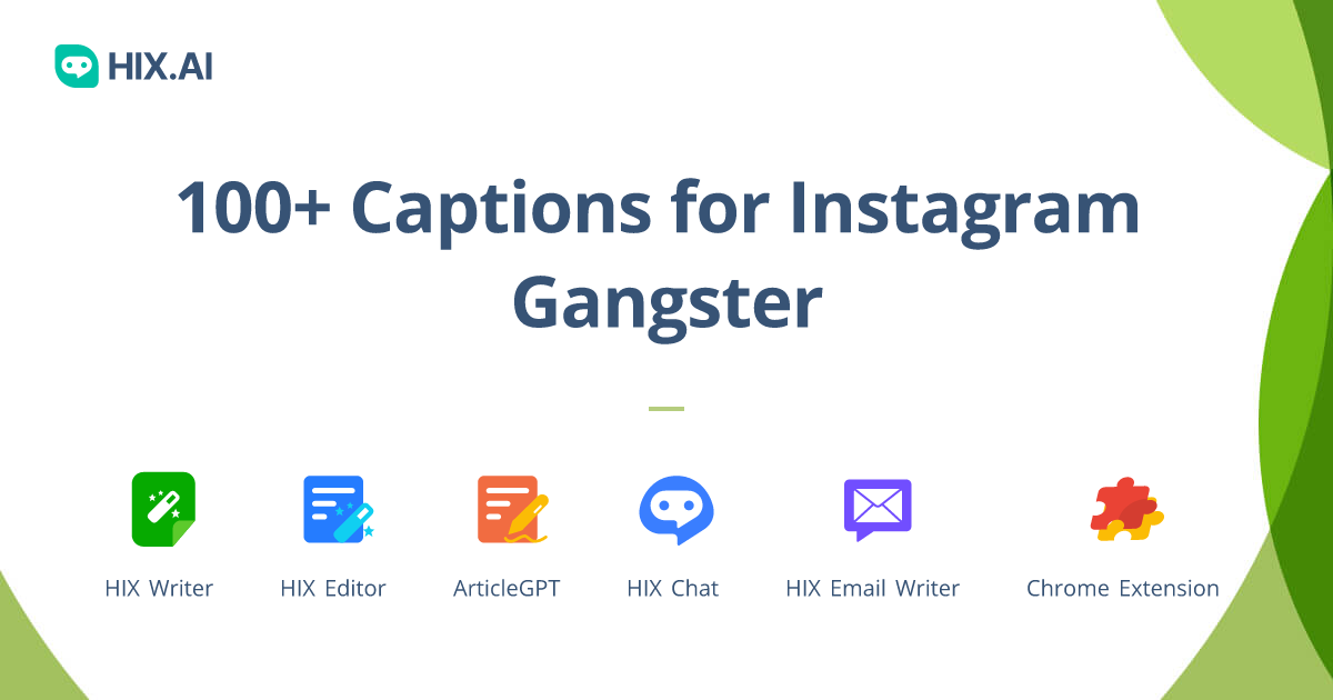 100 Captions For Instagram Gangster Free AI Caption Generator HIX AI 100-captions-for-instagram-gangster-free-ai-caption-generator-hix-ai