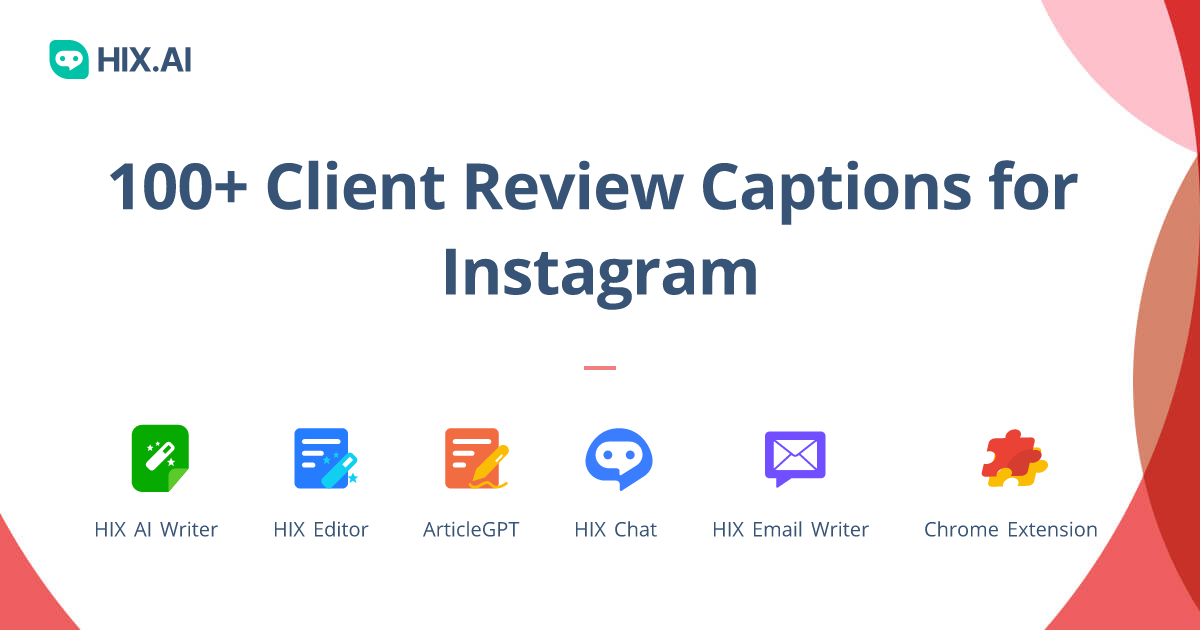 100+ Client Review Captions for Instagram + Free AI Caption Generator ...