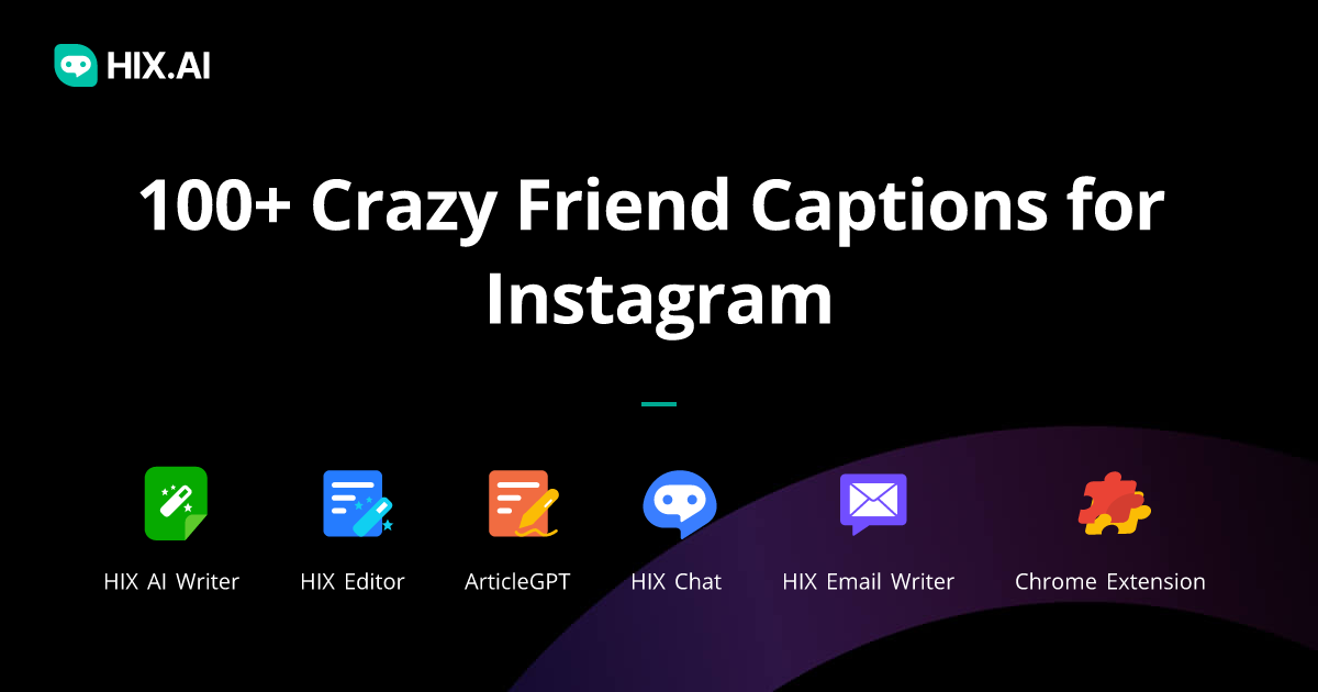 100+ Crazy Friend Captions for Instagram + Free AI Caption Generator ...
