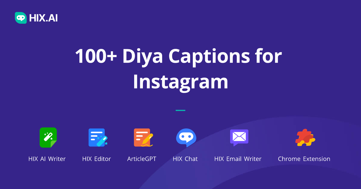 100+ Diya Captions for Instagram + Free AI Caption Generator | HIX.AI