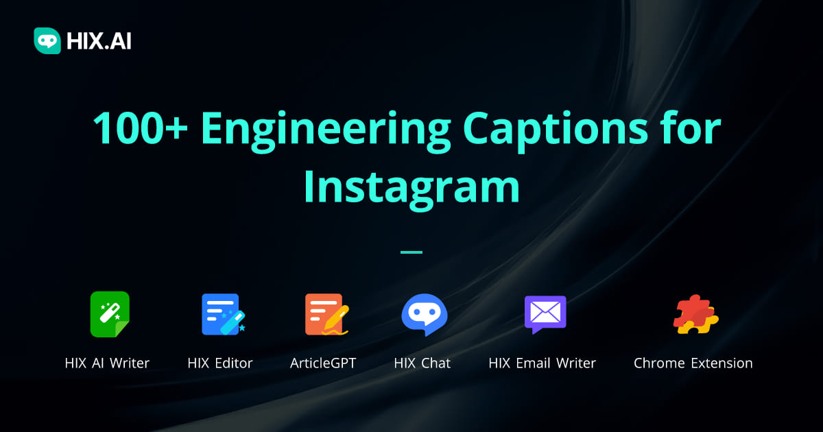 100+ Engineering Captions for Instagram + Free AI Caption Generator ...
