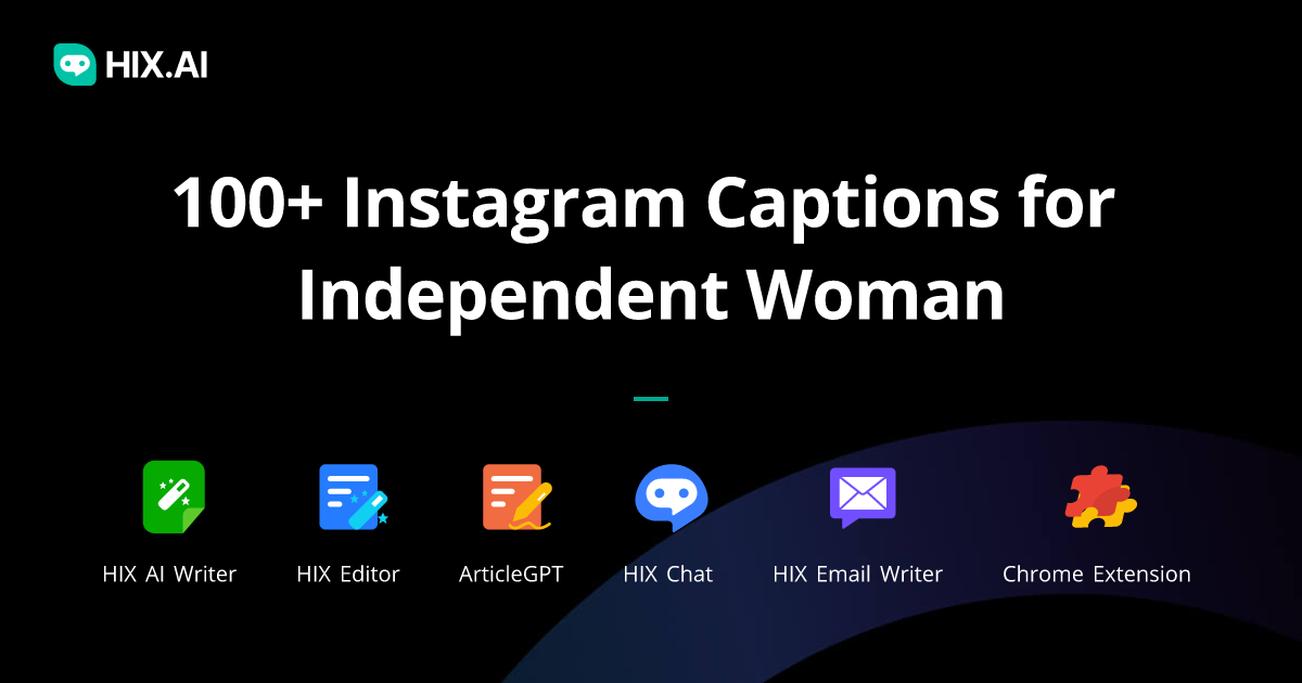 100+ Instagram Captions for Independent Woman + Free AI Caption ...