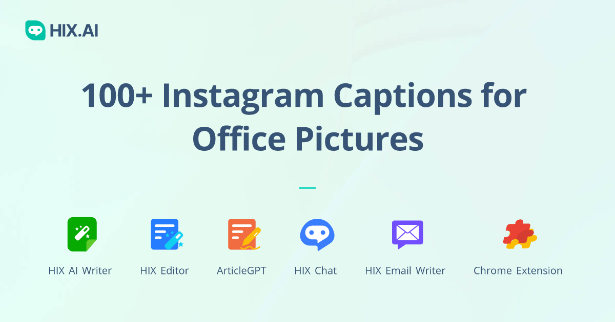 100+ Instagram Captions for Office Pictures + Free AI Caption Generator ...