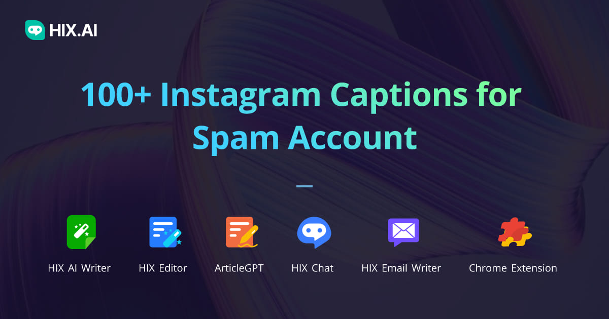 100+ Instagram Captions for Spam Account + Free AI Caption Generator ...