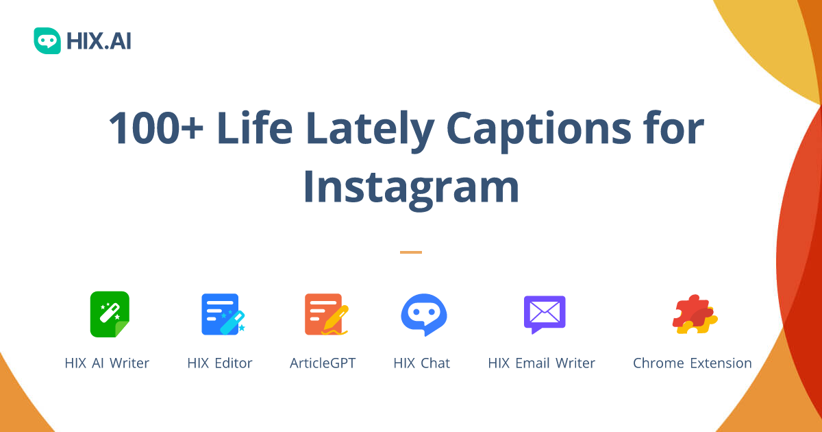 100+ Life Lately Captions for Instagram + Free AI Caption Generator | HIX.AI