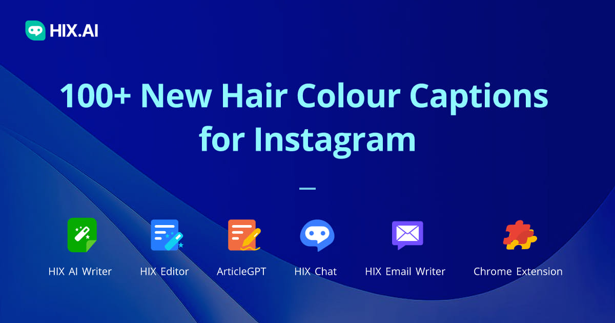 100+ New Hair Colour Captions for Instagram + Free AI Caption Generator ...