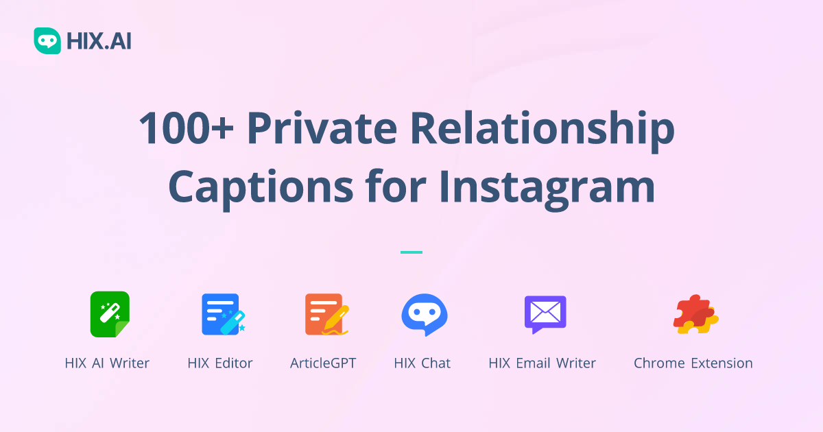 100+ Private Relationship Captions for Instagram + Free AI Caption ...