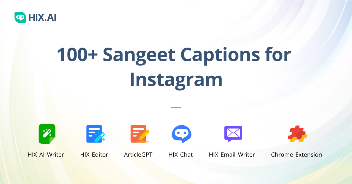 100+ Sangeet Captions for Instagram + Free AI Caption Generator | HIX.AI