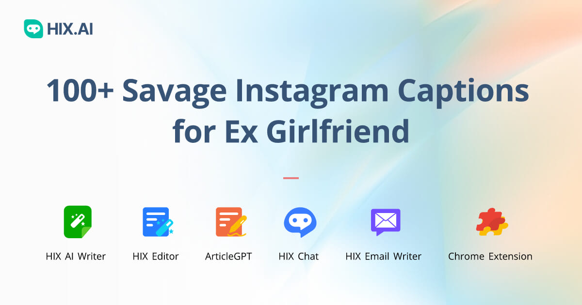 100+ Savage Instagram Captions for Ex Girlfriend + Free AI Caption ...