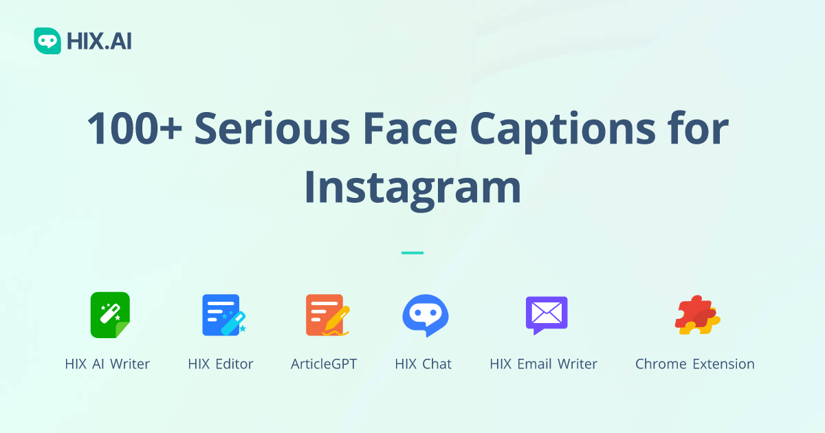 100+ Serious Face Captions for Instagram + Free AI Caption Generator ...