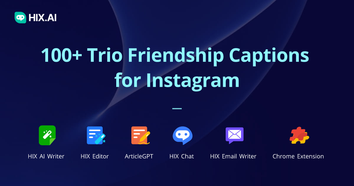 100+ Trio Friendship Captions for Instagram + Free AI Caption Generator ...