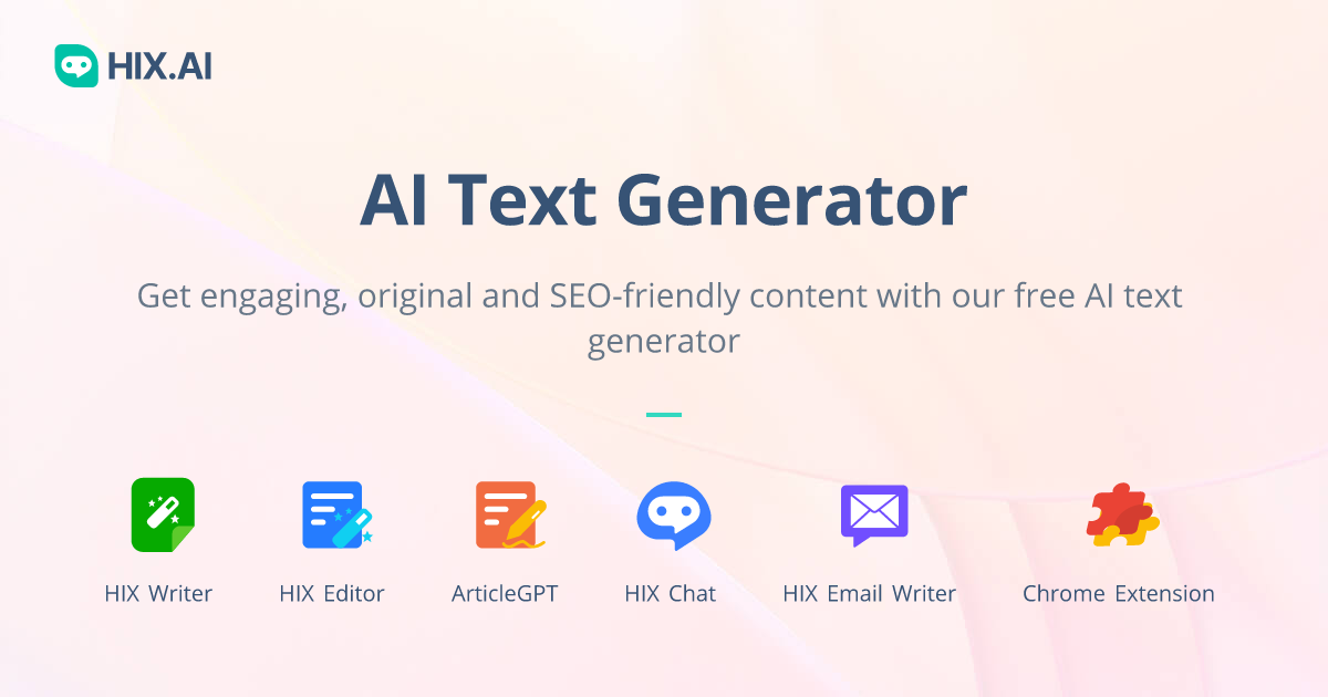 AI Text Generator (Free & No Sign-Up) | HIX AI