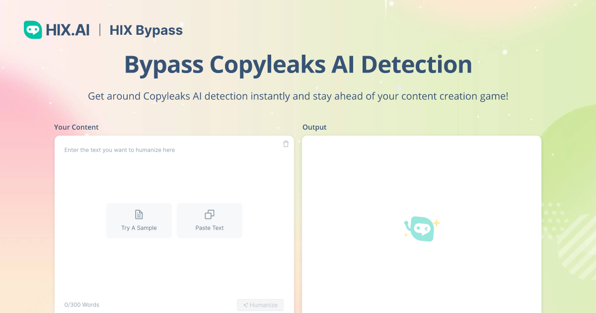 Bypass Copyleaks AI Detection - Create 100% Human Score Content ǀ HIX Bypass