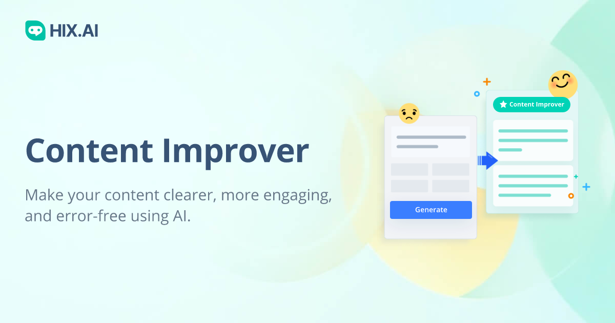 Content Improver: Improve Writing Content with AI Text Enhancer