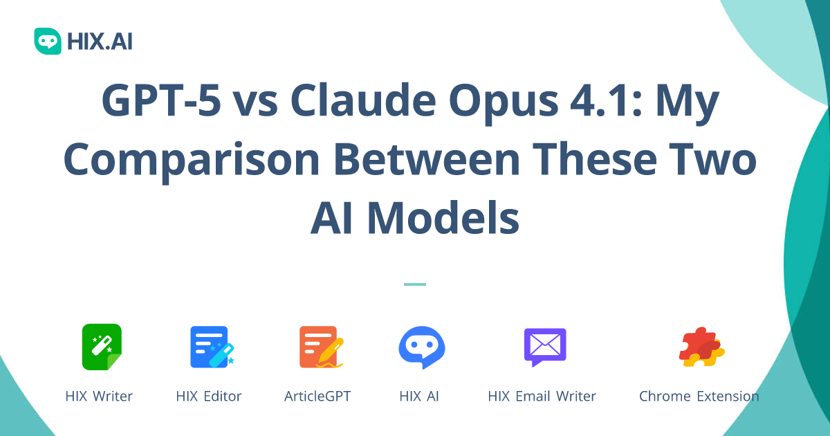GPT-5 vs Claude Opus 4.1: My Comparison Between These Two AI Models