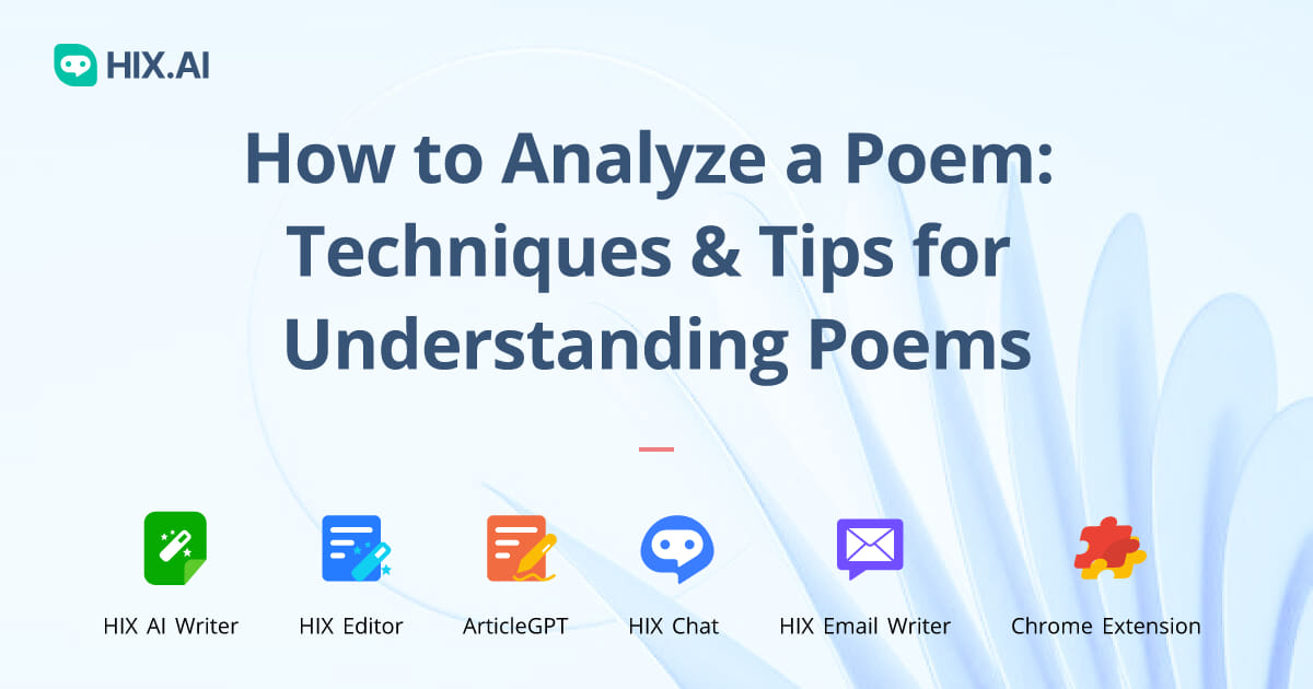 How to Analyze a Poem: An Ultimate Guide to Poetry Analysis | EssayGPT