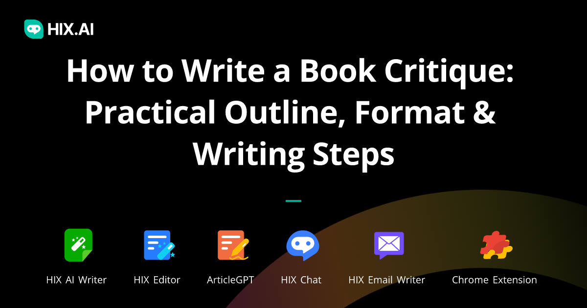 How to Write a Book Critique: Practical Outline, Format & Writing Steps ...