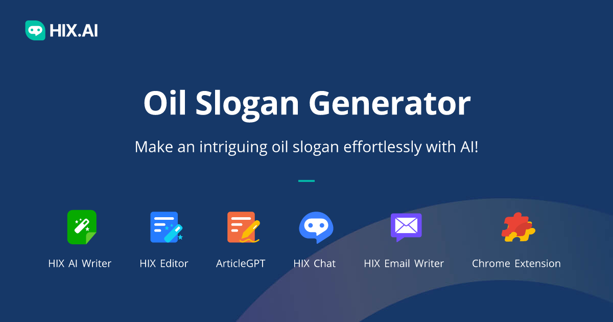 Free Oil Slogan Generator With 500 Cool Examples Hixai