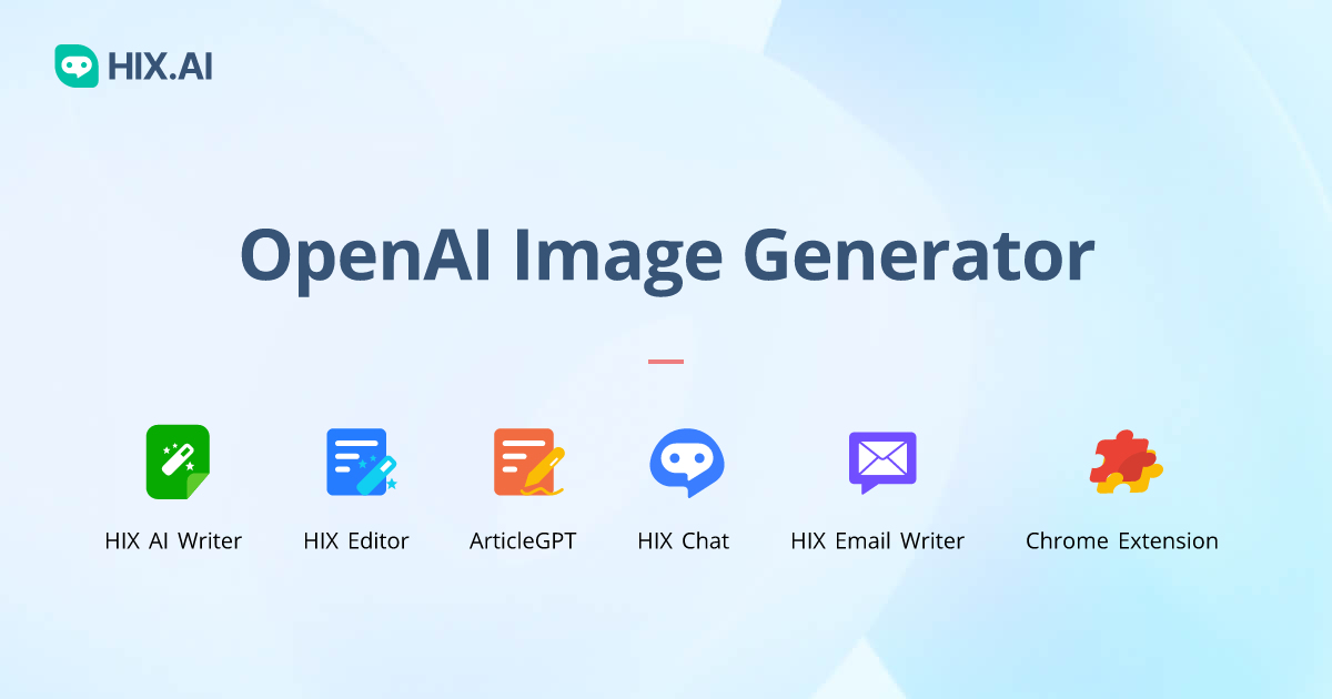OpenAI Image Generator: Generate Image With ChatGPT | HIX.AI