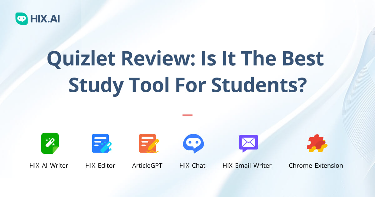 Quizlet Review: Is It The Best Study Tool For Students? | HIX Tutor