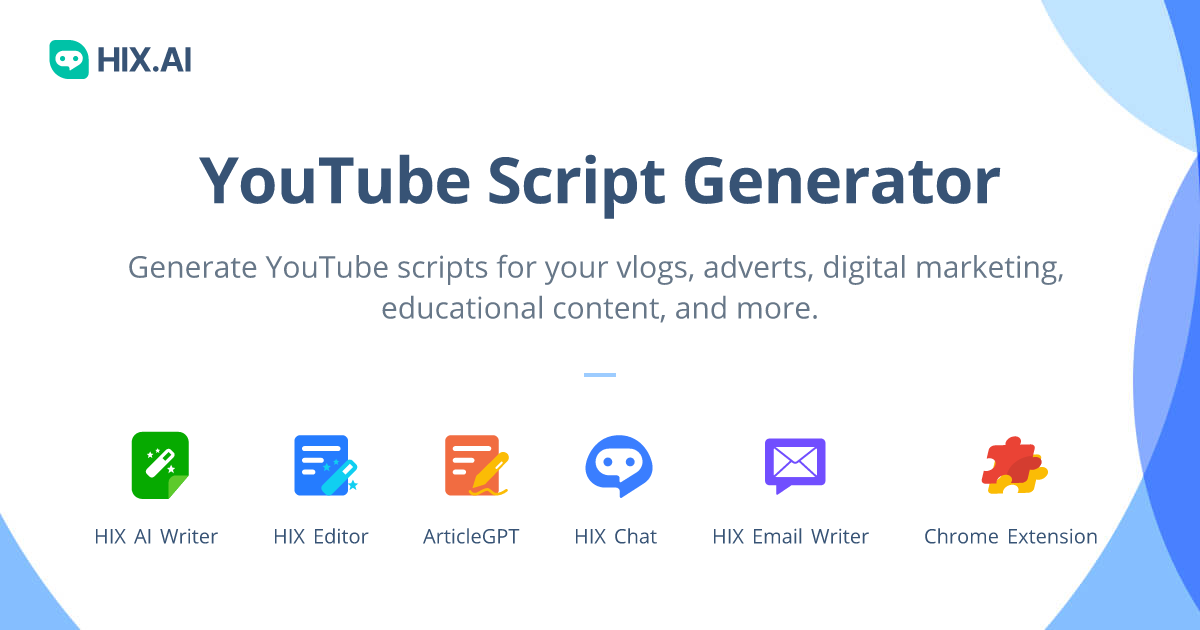 Ai Youtube Script Generator Free Automatically Write Youtube Script Online 8283