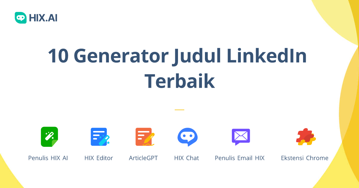 10 Generator Judul LinkedIn Terbaik - Buat Judul yang Bagus untuk Profil LinkedIn