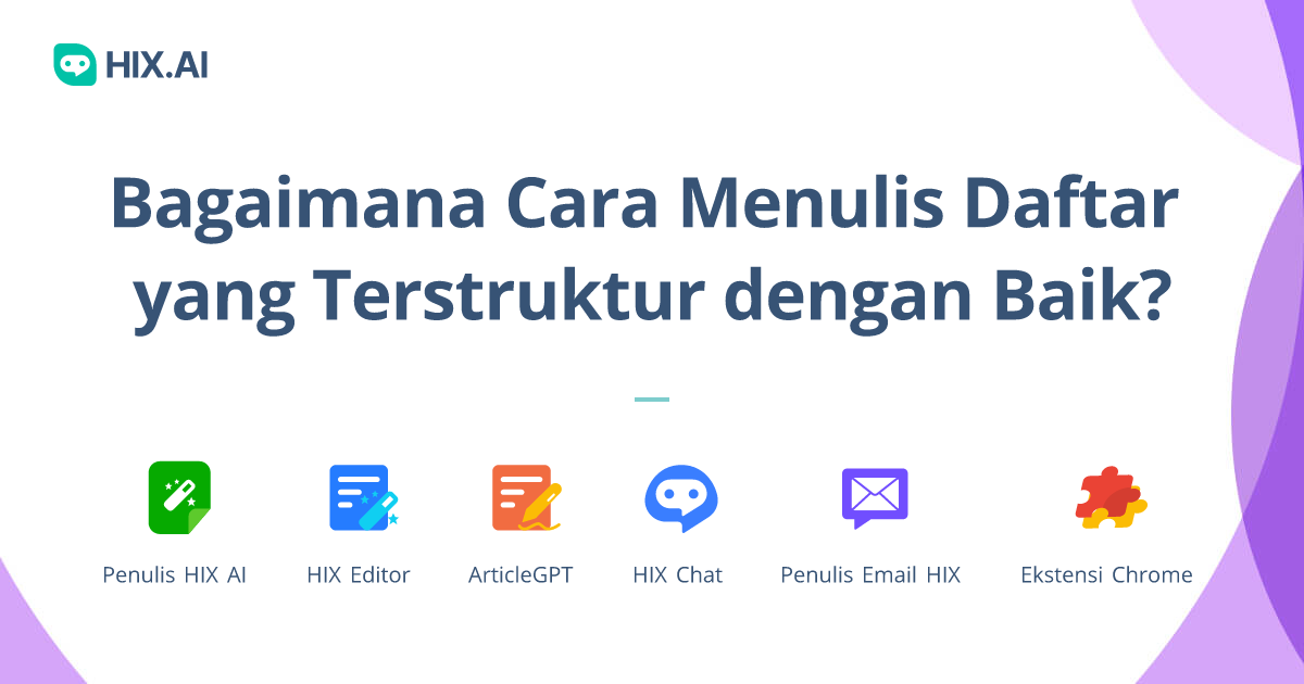 Cara Menulis Daftar - Penulisan Daftar Selesai Dalam Hitungan Detik ...
