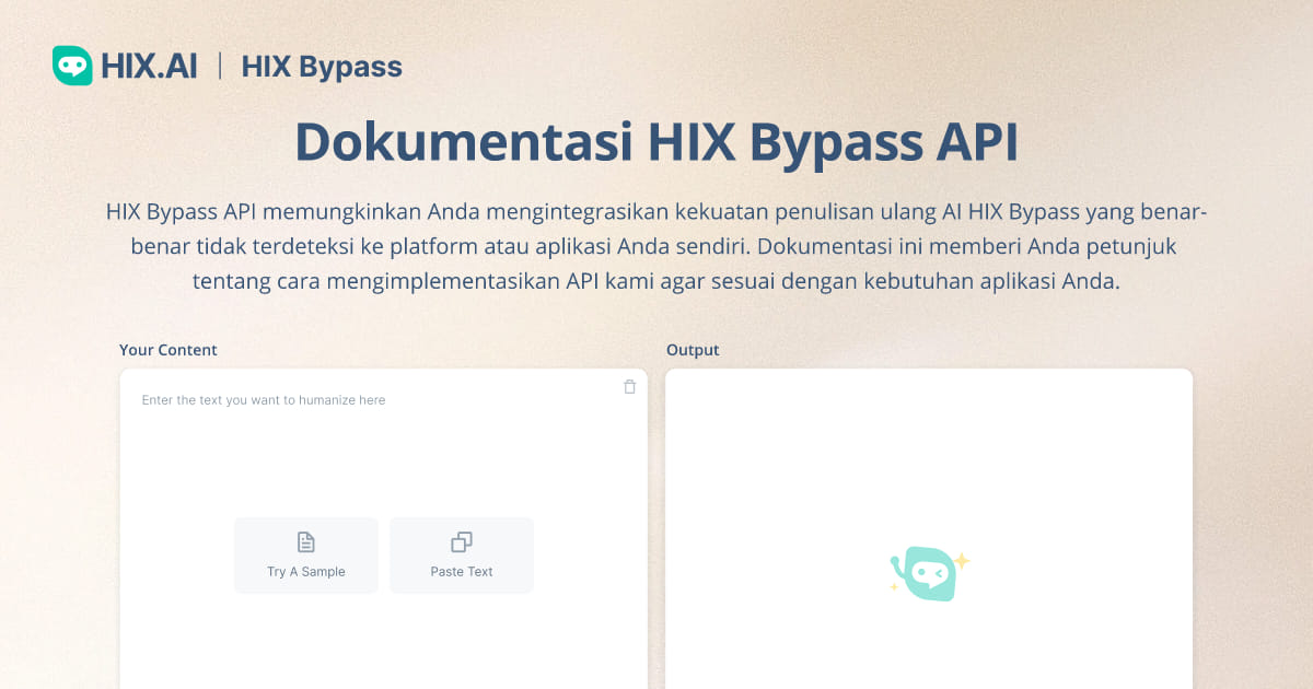 Dokumentasi HIX Bypass API