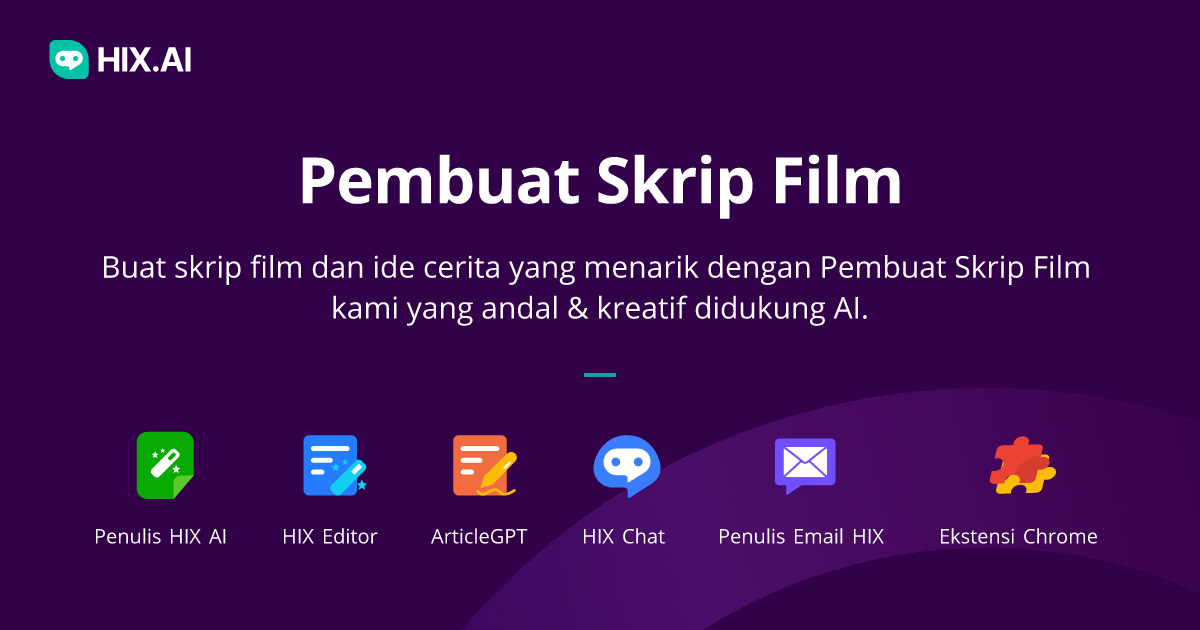 Generator Skrip AI untuk Film - Pembuat Skrip Gratis Terbaik
