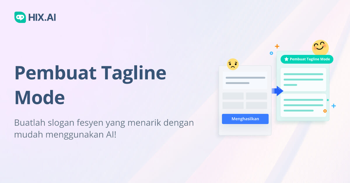 Generator Tagline Mode Gratis Hix Writer
