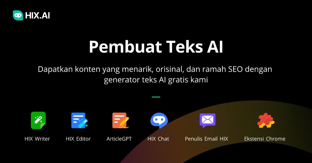 Generator Teks AI (Gratis & Tanpa Mendaftar) | HIX AI