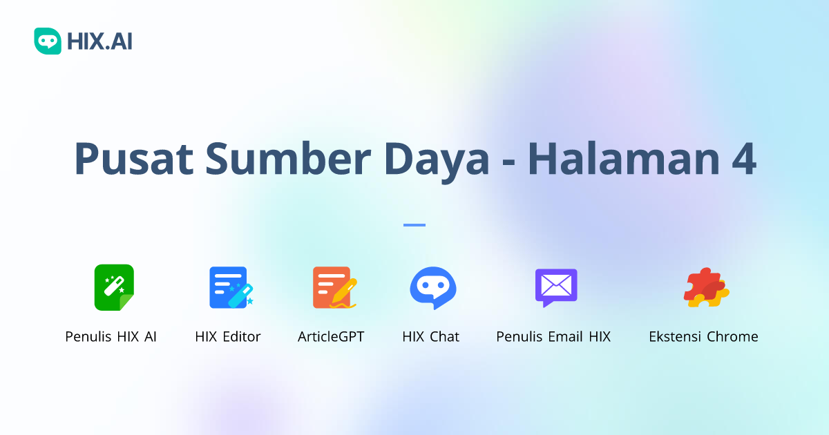 Pusat Sumber Daya | HIX.AI