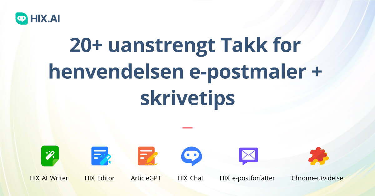 20+ uanstrengt Takk for forespørsel E-post (maler + tips) | HIX.AI